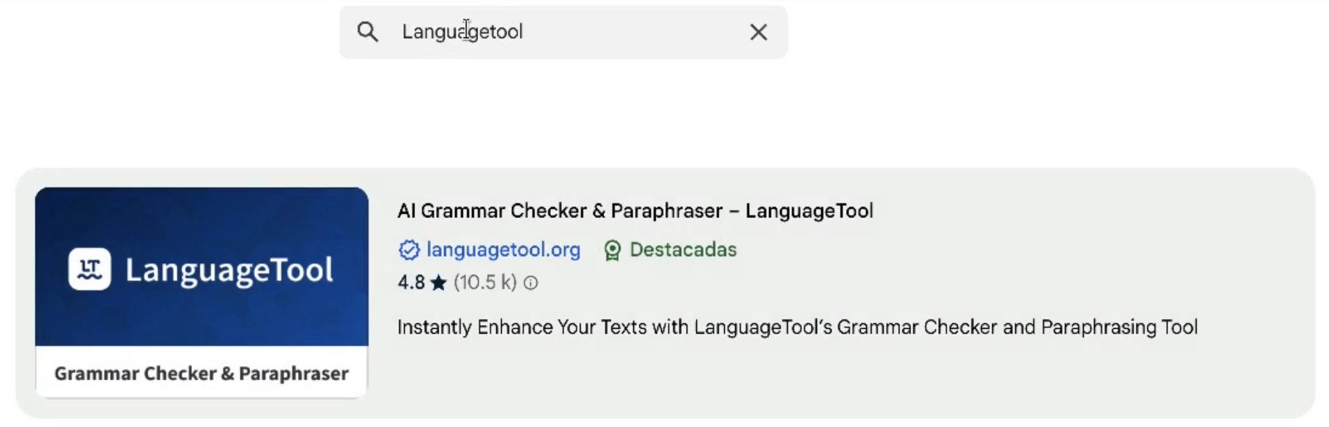 Instalar un corrector Ortográfico y Gramatical en Chrome: LanguageTool – ELASVI