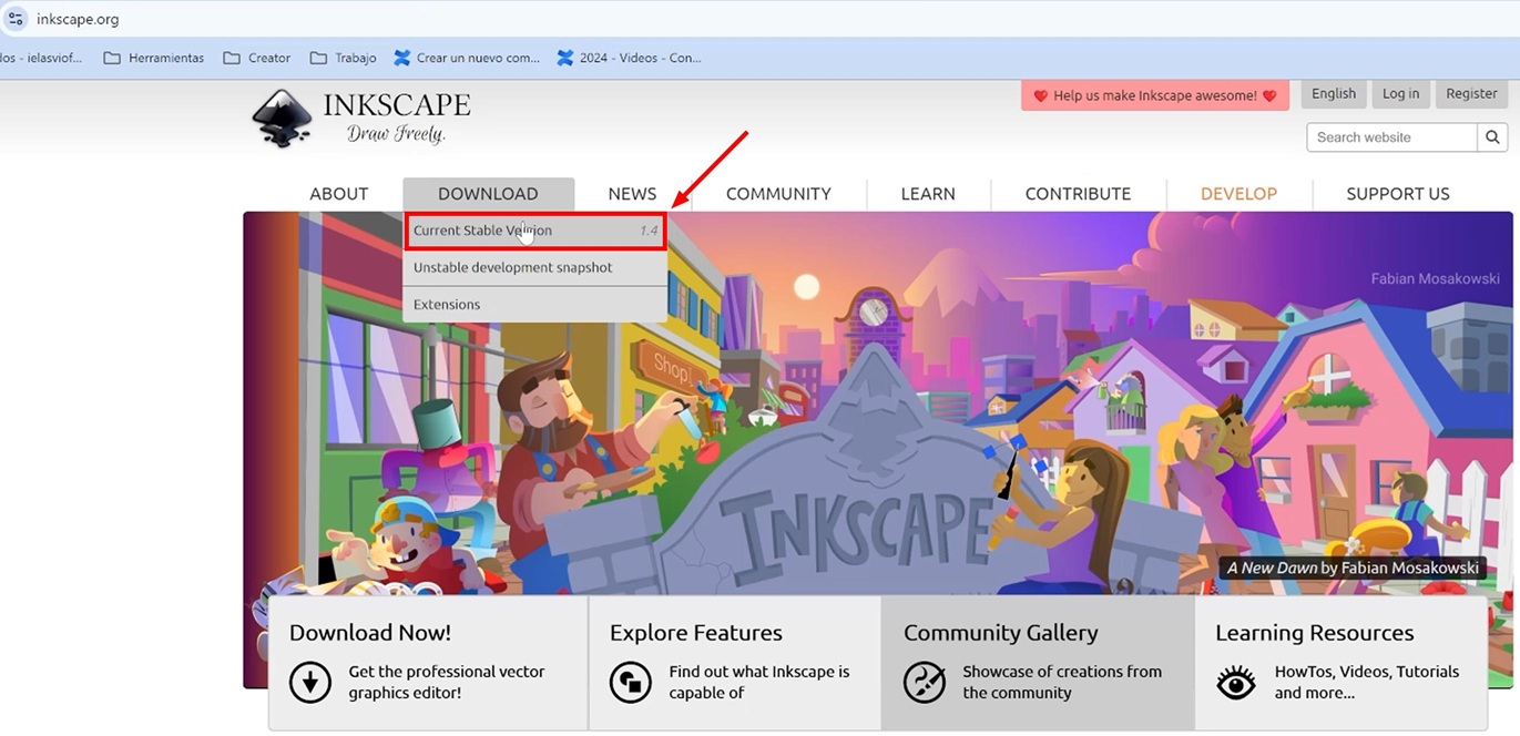 Descargar e instalar Inkscape en Windows 11 – ELASVI